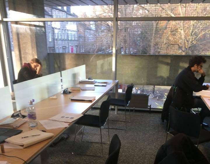 Reserving seats in the library needs to be banned