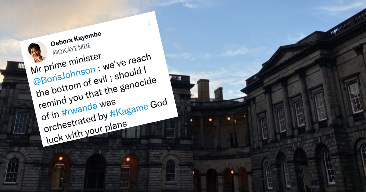 Rwandan government accuses Edinburgh University rector of ‘intentional ...