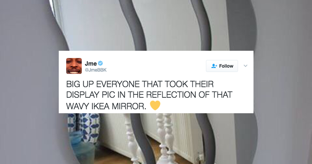 Have you even lived if you've never owned a wavy mirror?