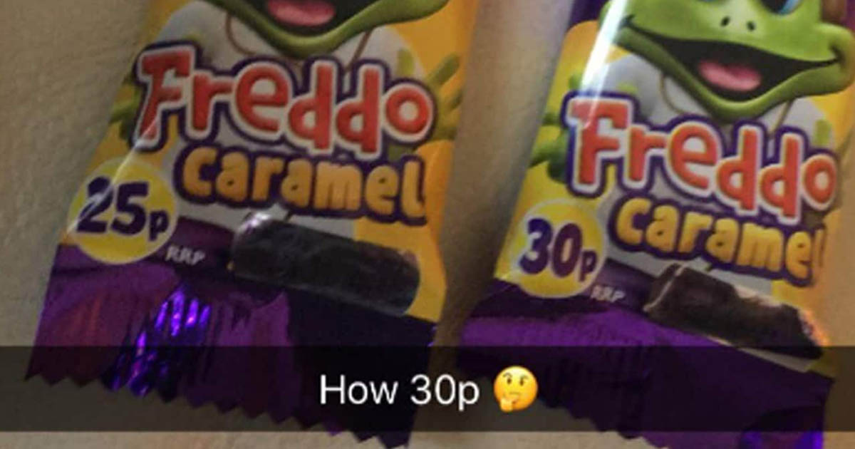 Freddos are going to cost 10p again, Cadbury have announced