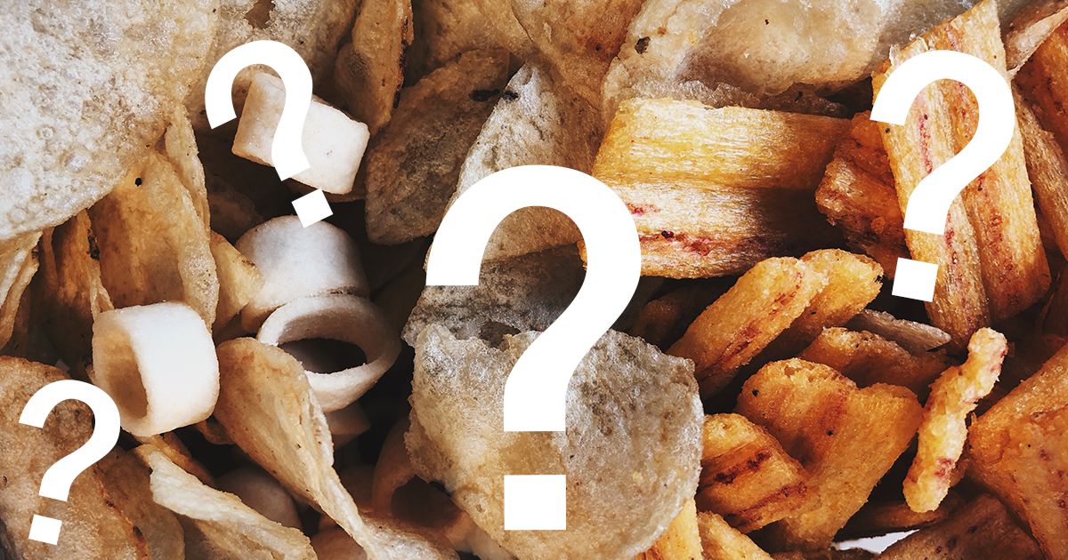 Can you guess the iconic British crisp, just by looking at its shape?