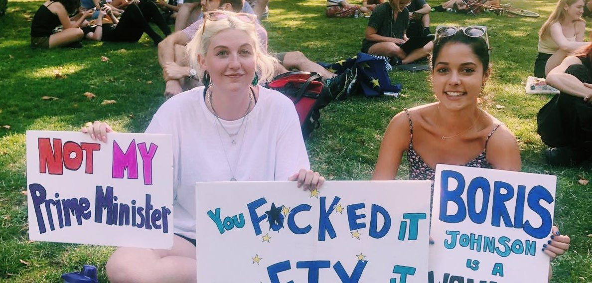 These are the best banners from yesterday’s Boris Johnson protest