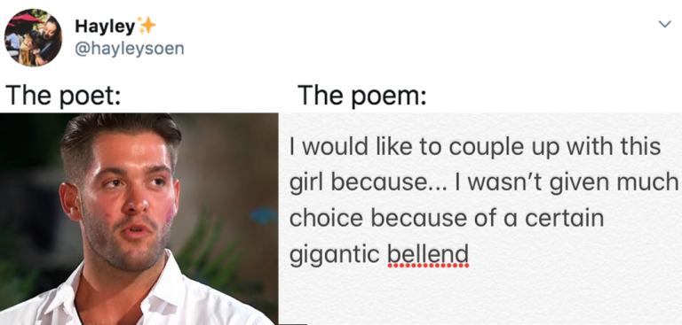 'The Poet The Poem' meme is hands down the funniest of 2020 so far