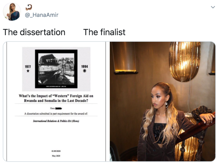 The Dissertation The Finalist memes give people the hand-in they deserve