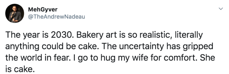 Cake memes: 33 reactions that if you cut open, are probably cakes too