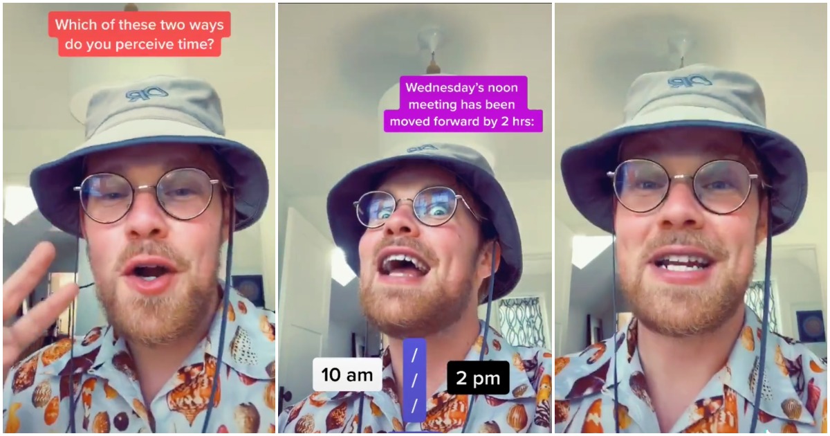 Apparently there are two different ways people see time and now my ...