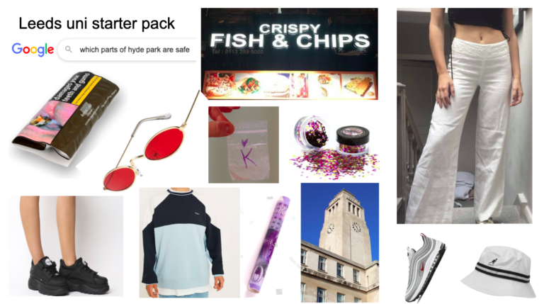 How to fit in at your uni, in starter pack form: 2020 edition