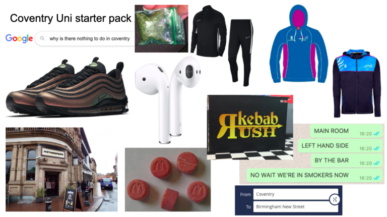 How to fit in at your uni, in starter pack form: 2020 edition