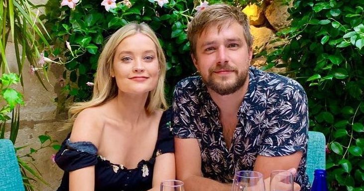Laura Whitmore is expecting her first child with Iain Stirling