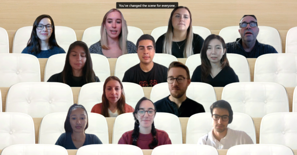 Here's how to use those fun group filters in your next online lecture