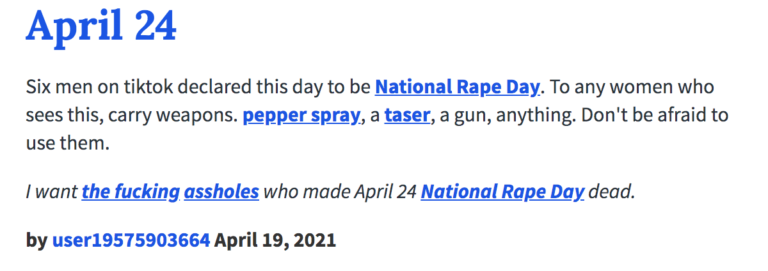 April 24th origin: Who started the viral 'national rape day' trend hoax?