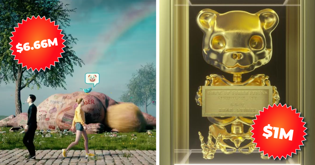 These are the top 13 most expensive NFT purchases of all time