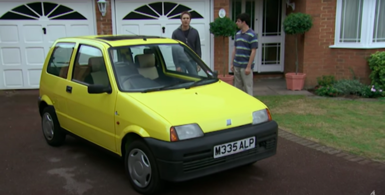 The famous car from the Inbetweeners is now for sale