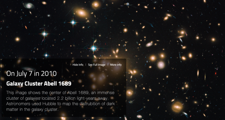 This is how you can see the picture Nasa took on your birthday