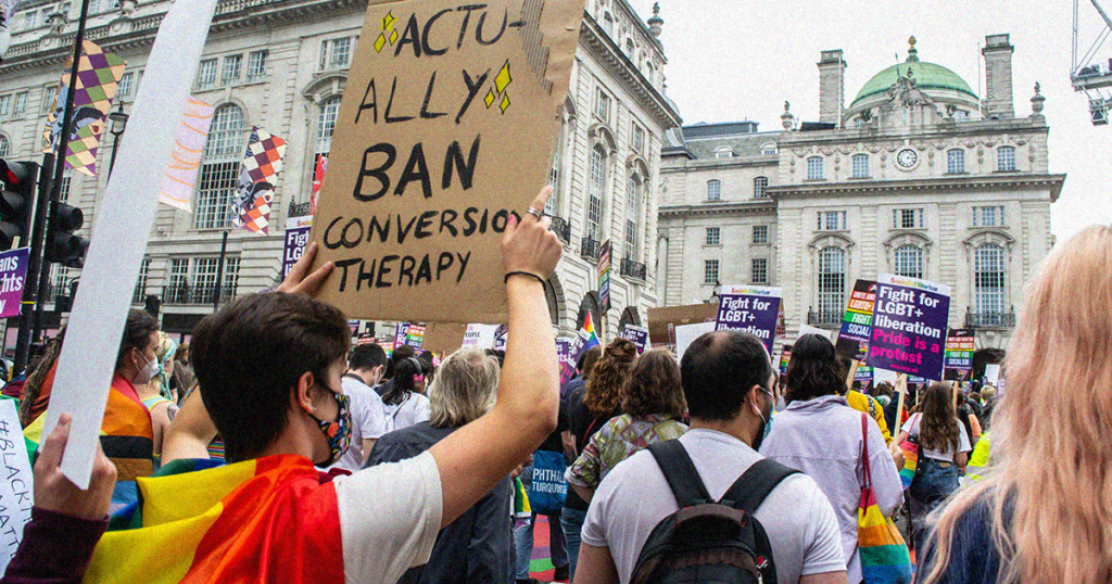 Conversion therapy ban will go ahead but won't cover trans people