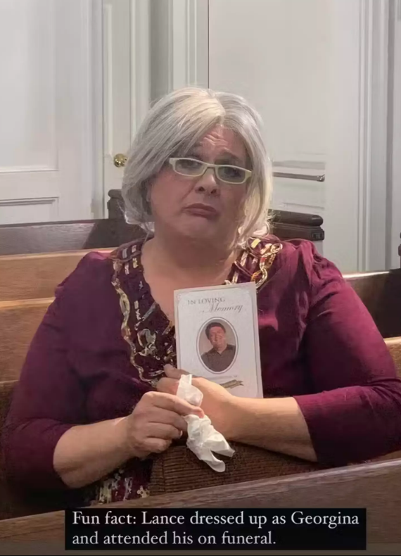 George attended his own funeral in Young Sheldon disguised as a woman