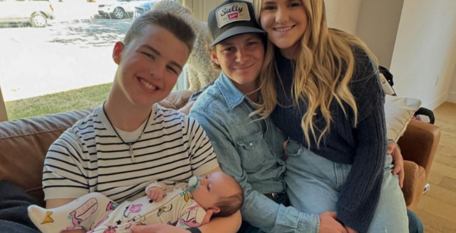 Young Sheldon star Iain Armitage met Montana's baby and sang Soft Kitty