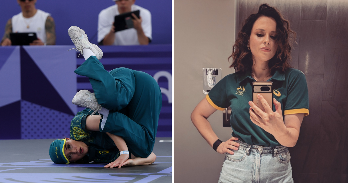 So actually is Rachel Gunn, aka Raygun, the lecturer turned breakdancer?