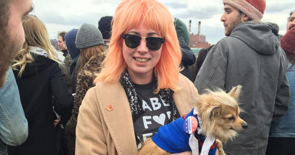 Bernie’s rally in Greenpoint, Brooklyn was the most hipster political ...