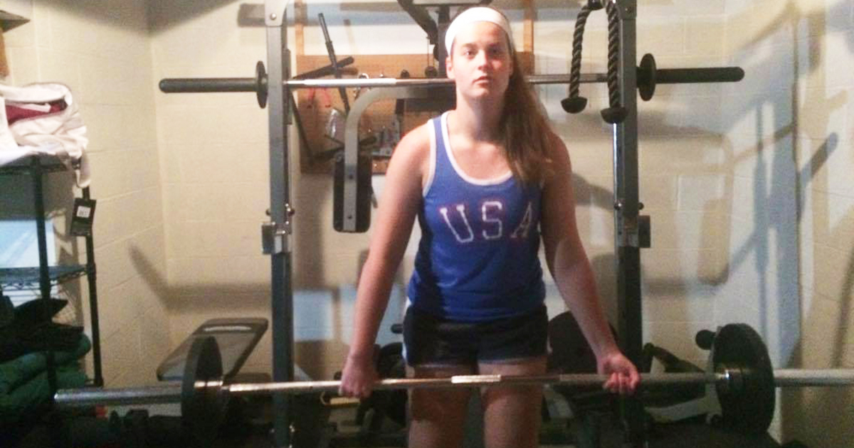 Lifting weights doesn't make you less of a woman