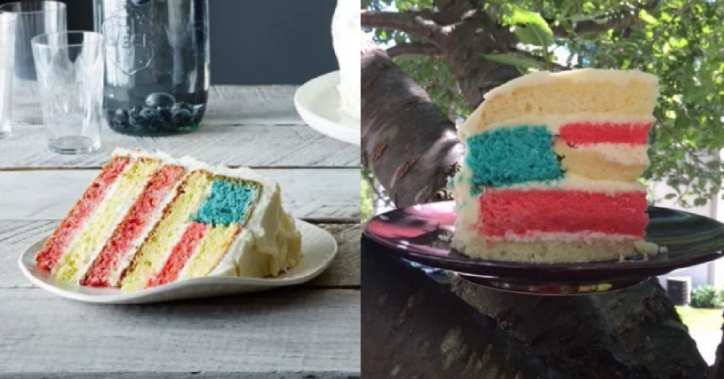 Expectations versus reality: Baking for the Fourth of July