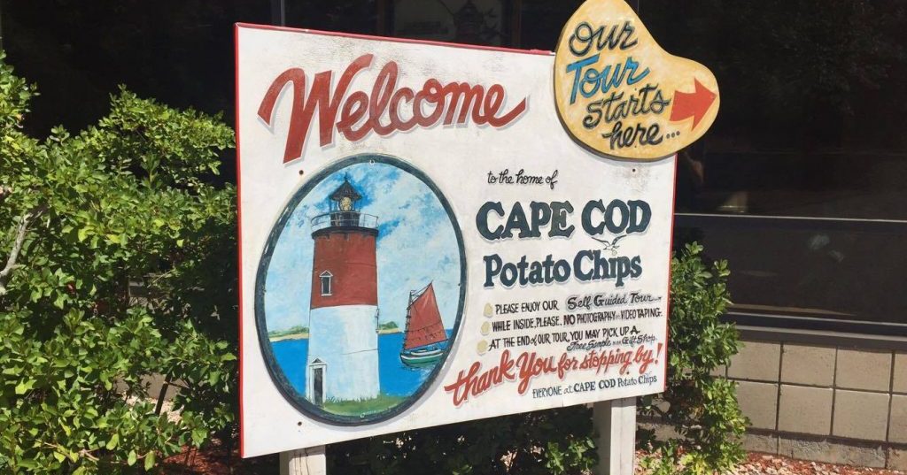 I took a tour of the Cape Cod Potato Chip factory, because why not?