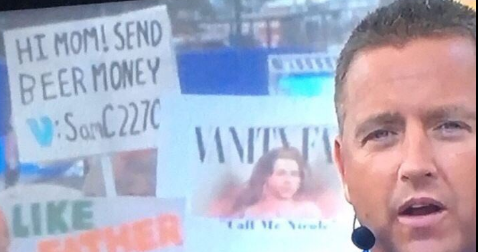College football fans come together to give a guy thousands of dollars ...