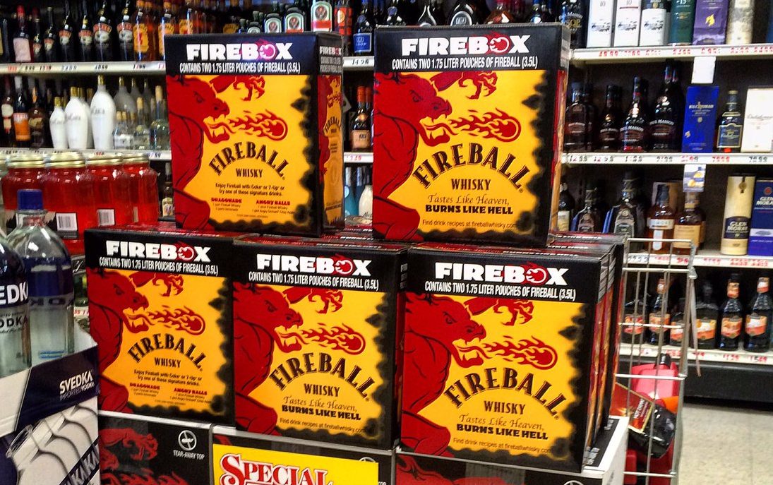 Apologize to your liver today because you can now get Fireball in a box
