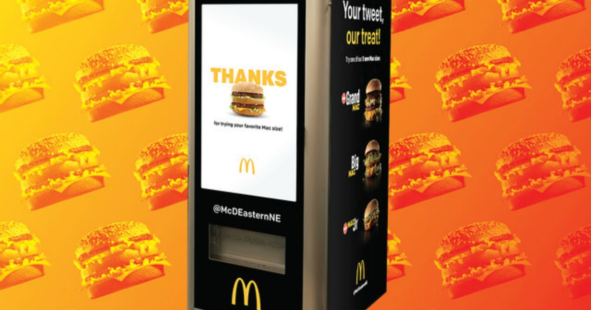 Super fast food: the Big Mac ATM is here