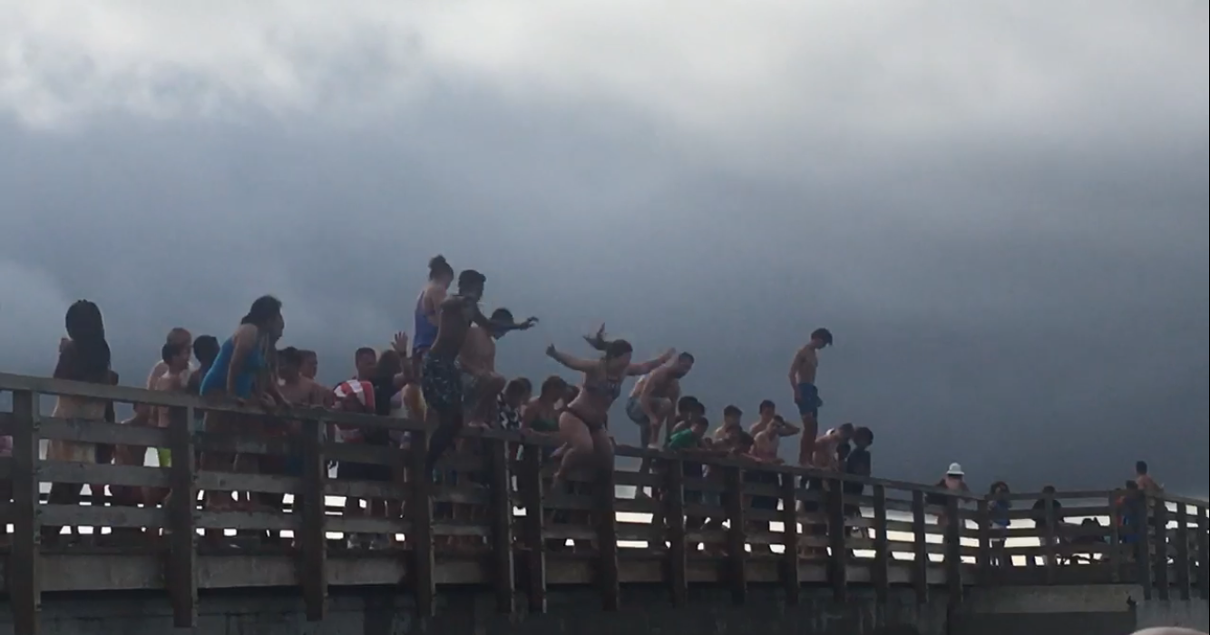 I jumped off the infamous JAWS Bridge in Martha’s Vineyard, and it was ...