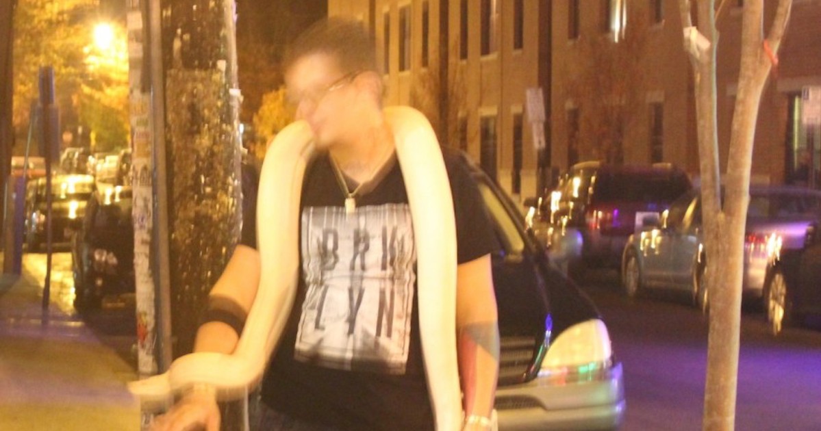 The Snake Guy of Thayer Street