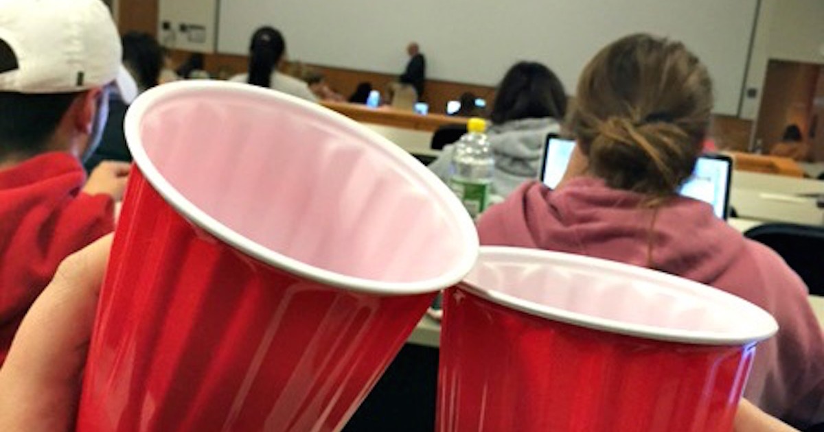 The official Tab lecture drinking game