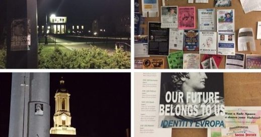 Identity Evropa posts alt-right fliers on Penn State campus